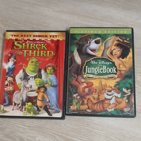kids movies | Media | Dreamworks Shrek The Third Disneys The Jungle ...